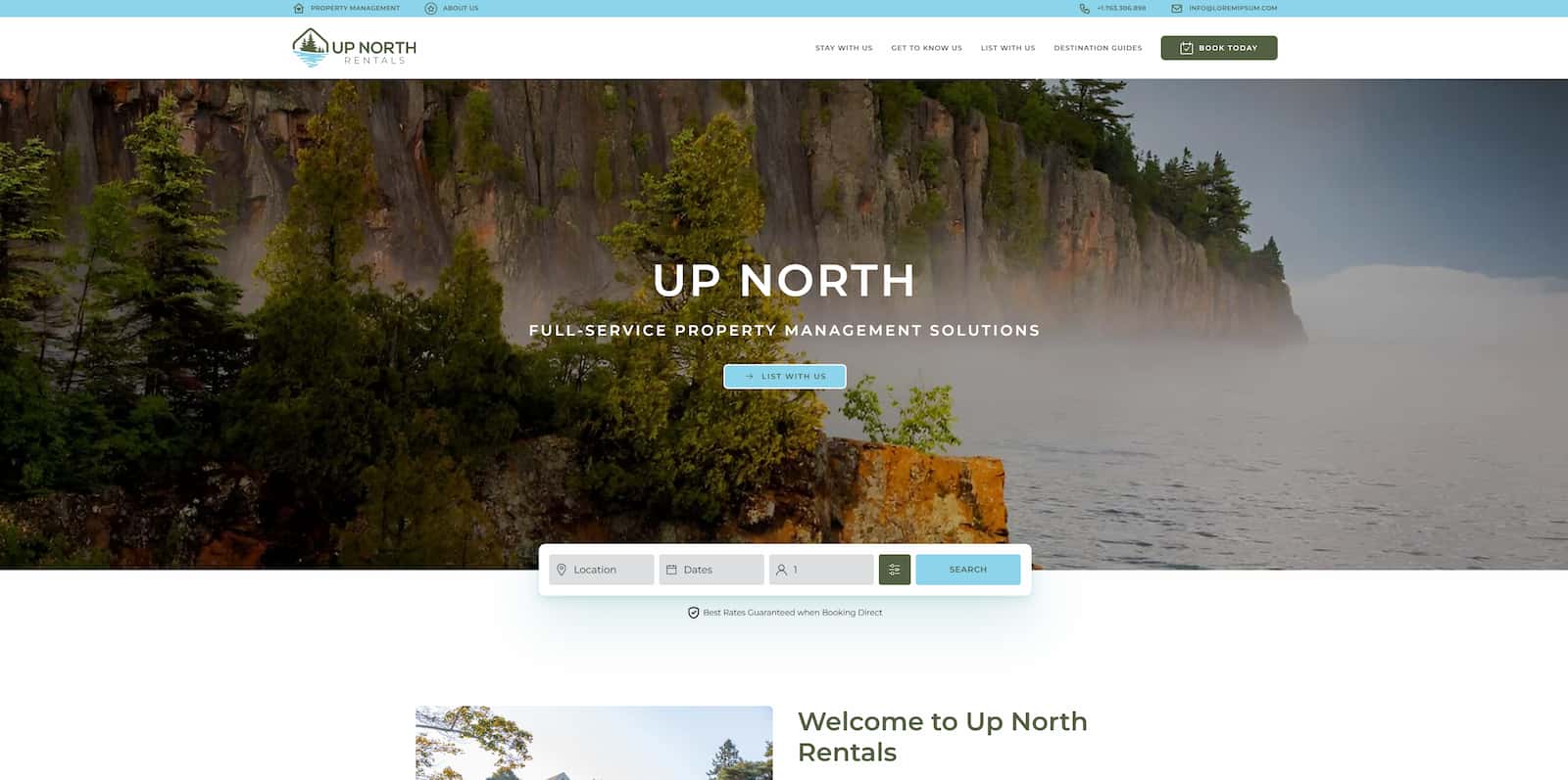 Up North Rentals | Minnesota Vacation Rental Management